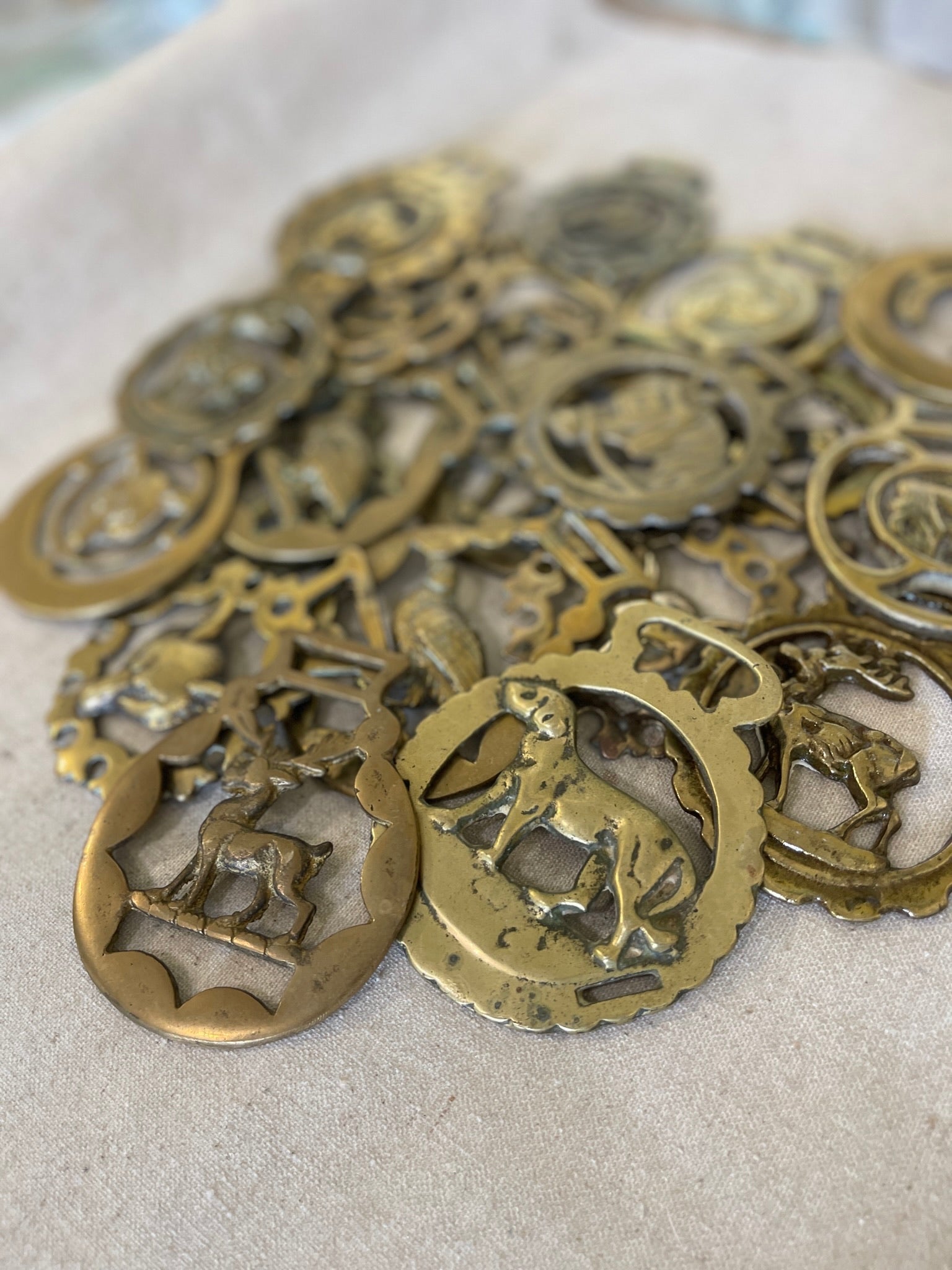 Horse Brass Intaglios – Fine Art by Amy Elizabeth Crabb