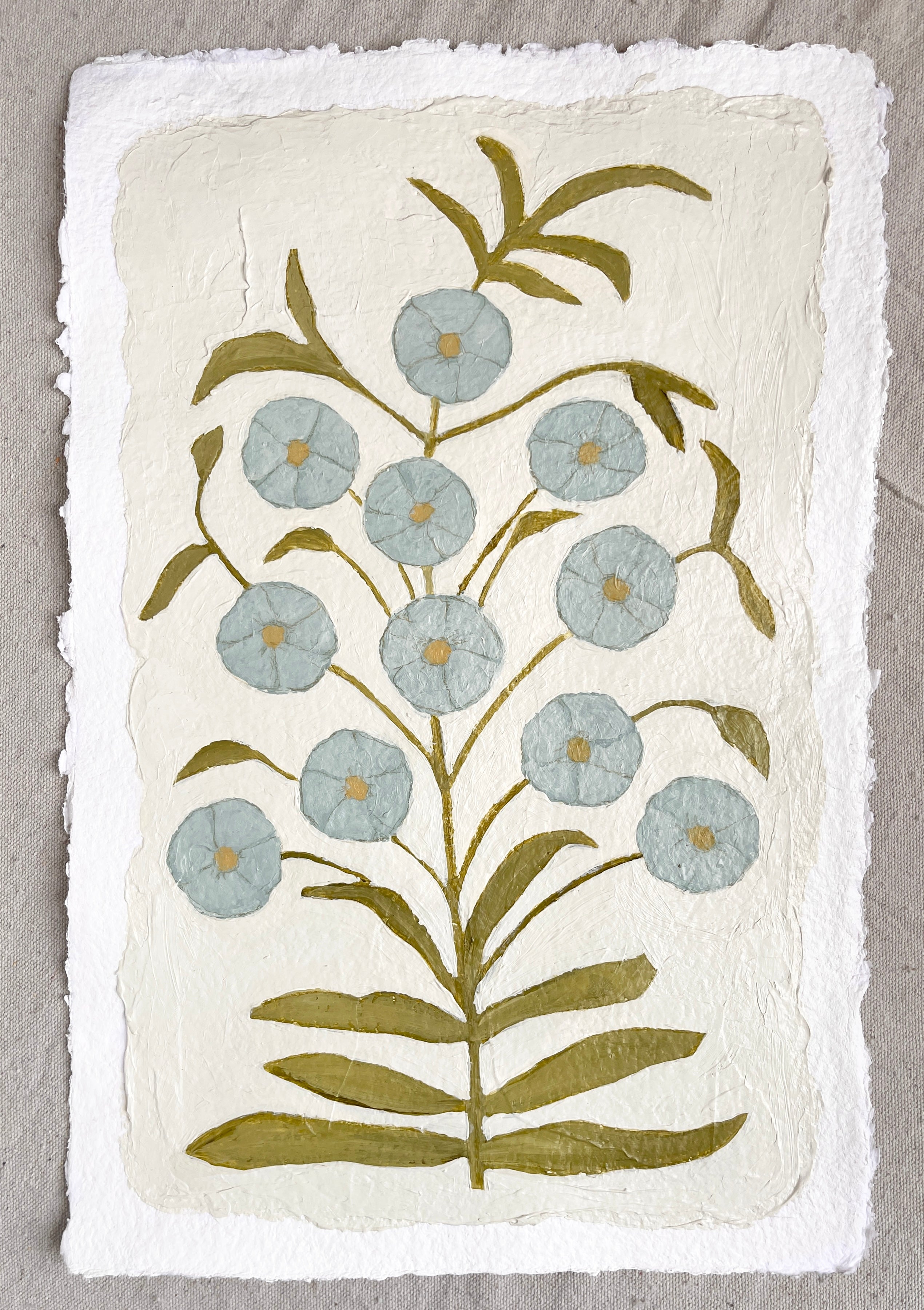 Cottage Botanical II – Fine Art by Amy Elizabeth Crabb